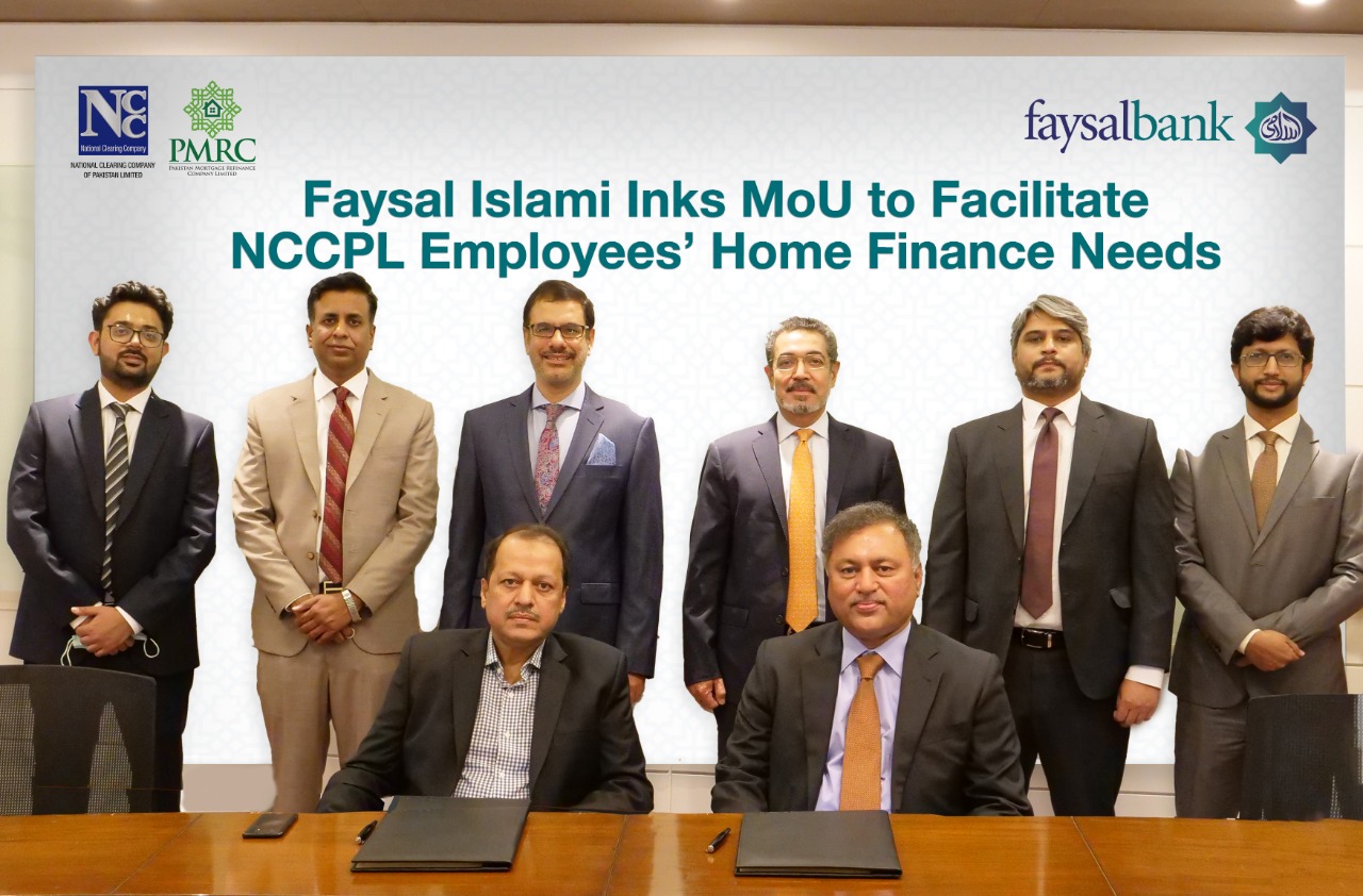 Faysal Bank, NCCPL ink MoU to facilitate employees’ home finance needs ...