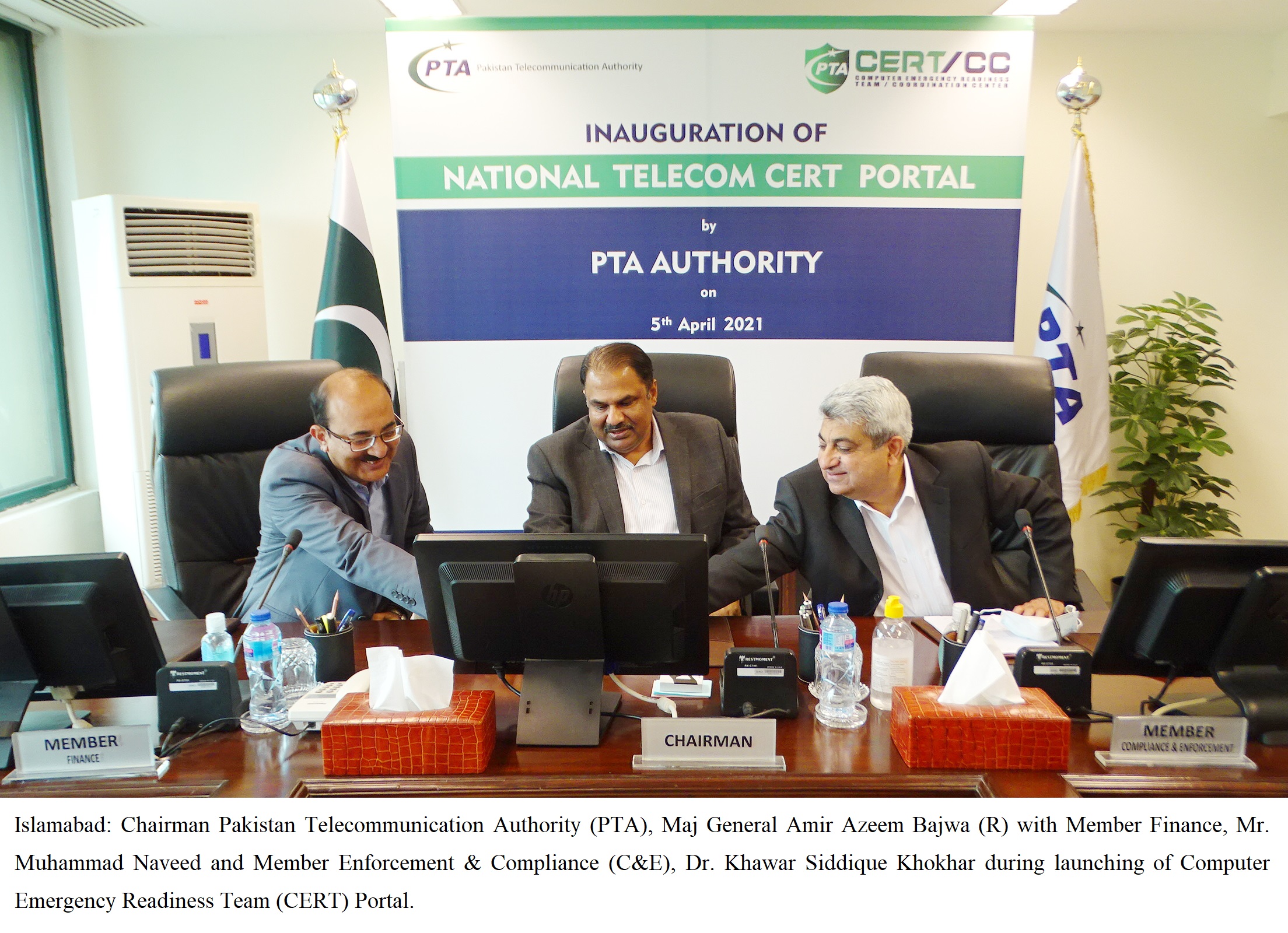PTA Launches CERT Portal for Telecom Industry - Teleco Alert