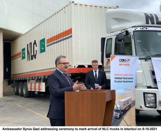 NLC trucks carrying commercial cargo from Karachi to Istanbul - Teleco ...