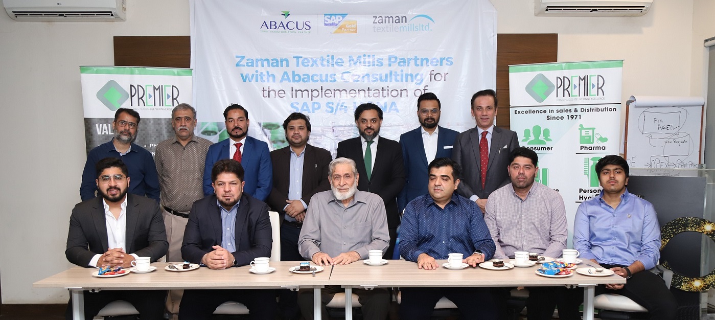 Abacus Consulting is proud to partner with Zaman Textile Mills - Teleco ...