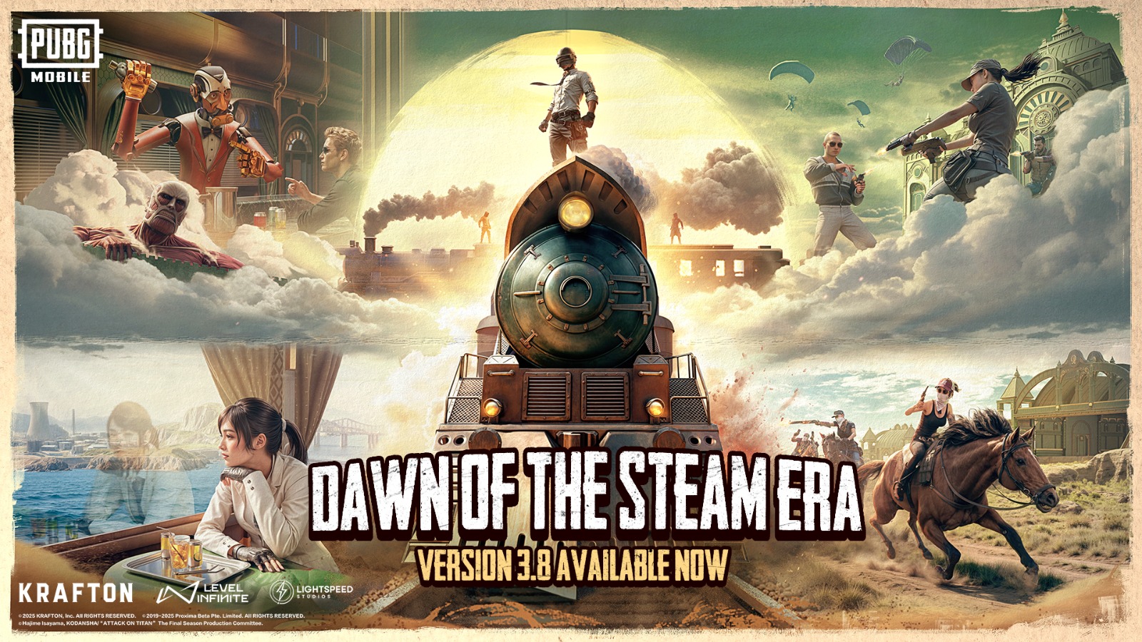 PUBG MOBILE’S version 3.8 update welcomes attack on titan for an epic showdown - Teleco Alert