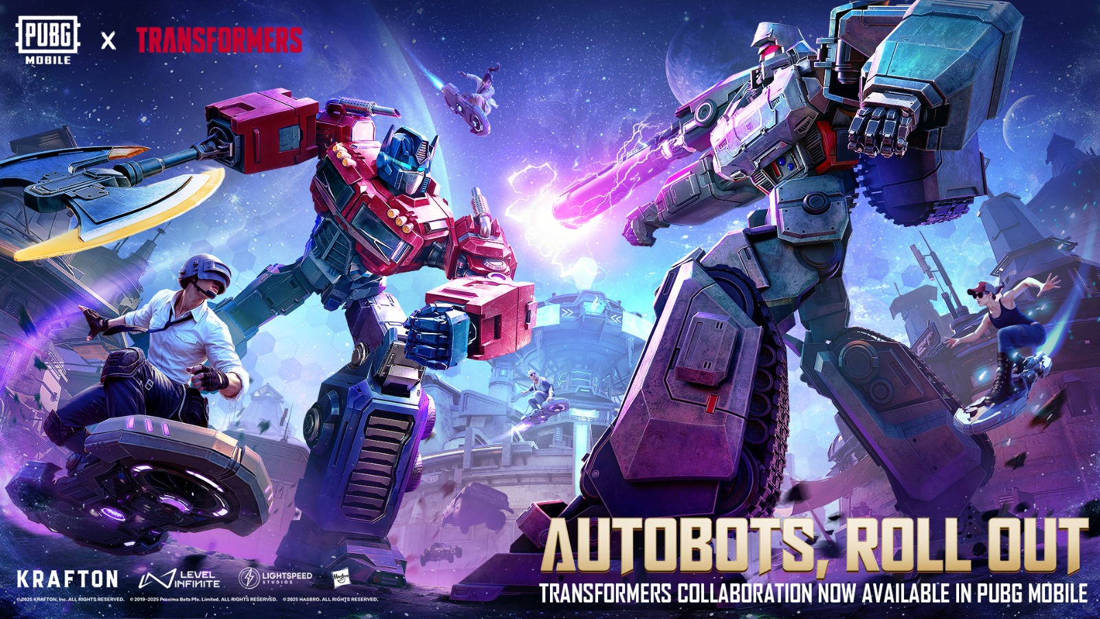 Transformers in PUBG Mobile's version 3.9 update is... More than meets ...
